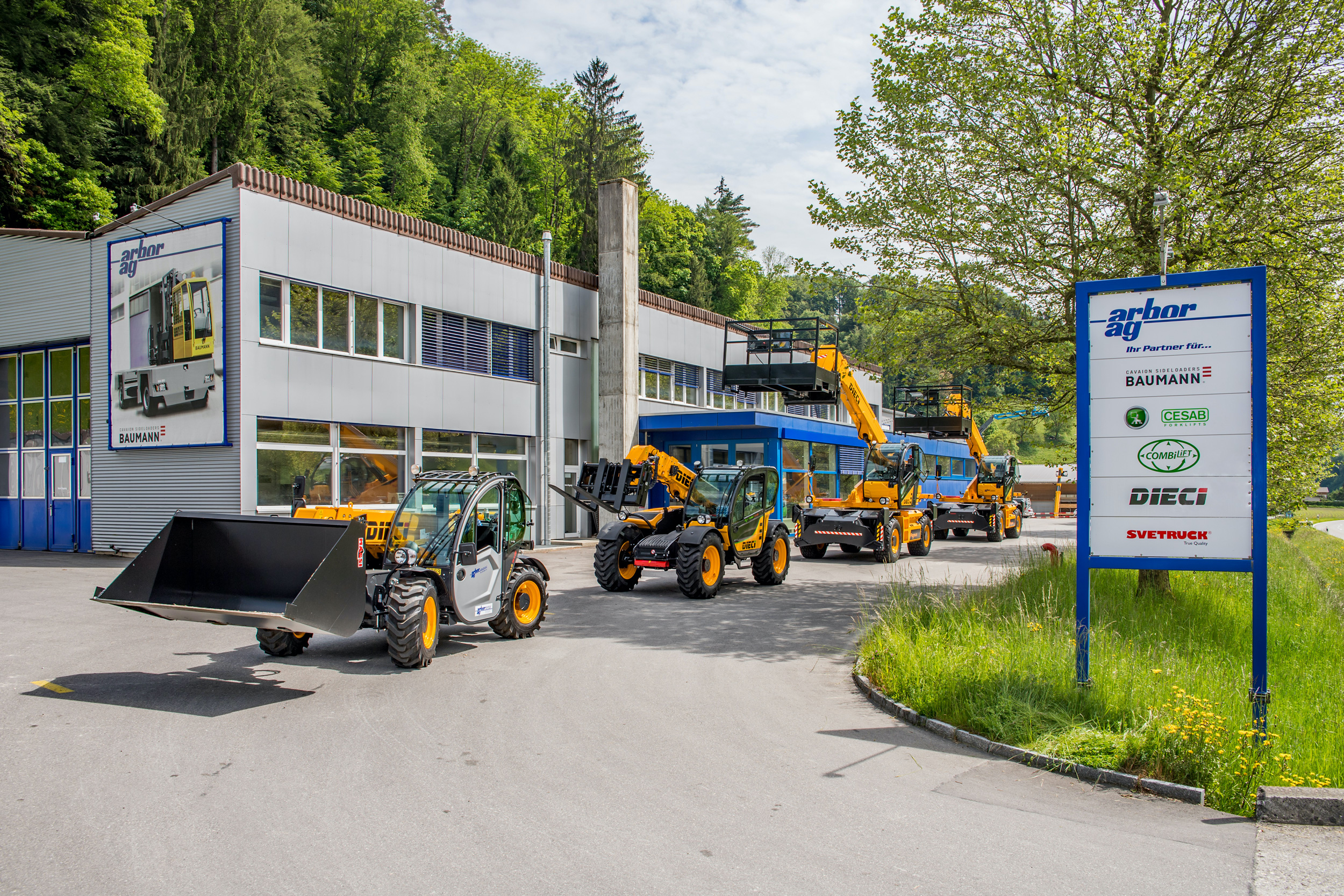 Arbor AG - Vierwegestapler von COMBILIFT